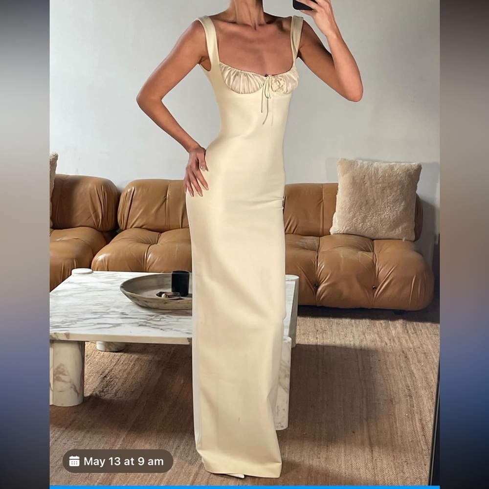 Helsa | Dresses | Nwot Helsa Yasmin Dress In Baby Yellow | Poshmark